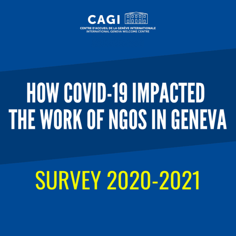 One year of COVID-19: what is the impact on Geneva-based NGOs – Centre ...